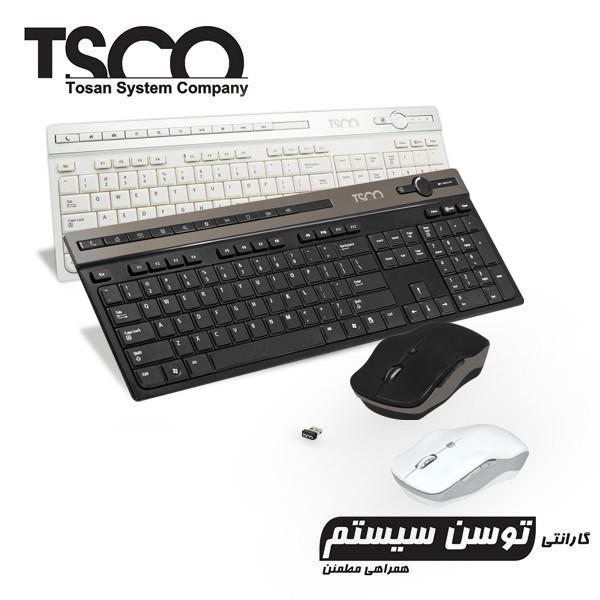 موس و کیبورد بی سیم TSCO TKM-7106 - متین جانبی