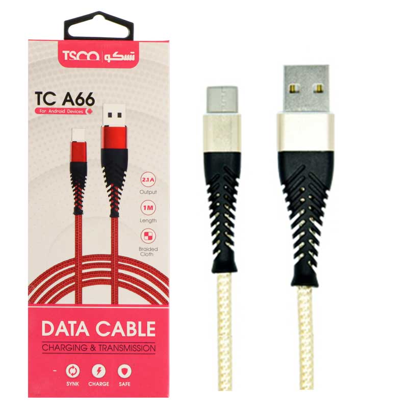 کابل کنفی میکرو یو اس بی TSCO TC A66 1m - متین جانبی