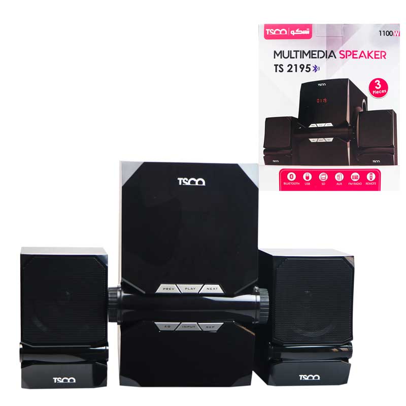 اسپیکر بلوتوثی TSCO مدل 2195 - متین جانبی
