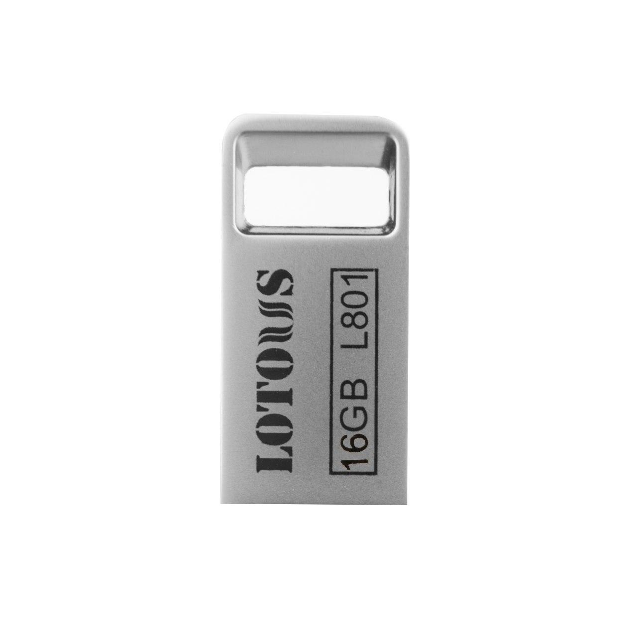 فلش مموری LOTOUS مدل USB2 L801 حافظه 16GB - متین جانبی