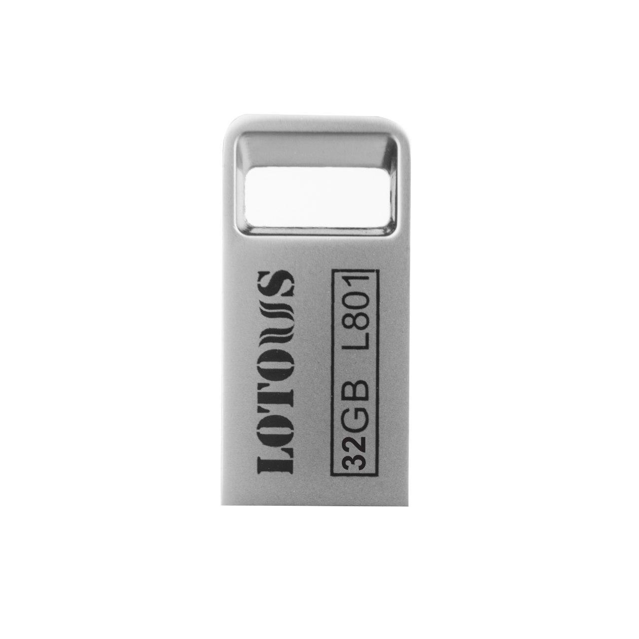فلش مموری LOTOUS مدل USB2 L801 حافظه 32GB - متین جانبی