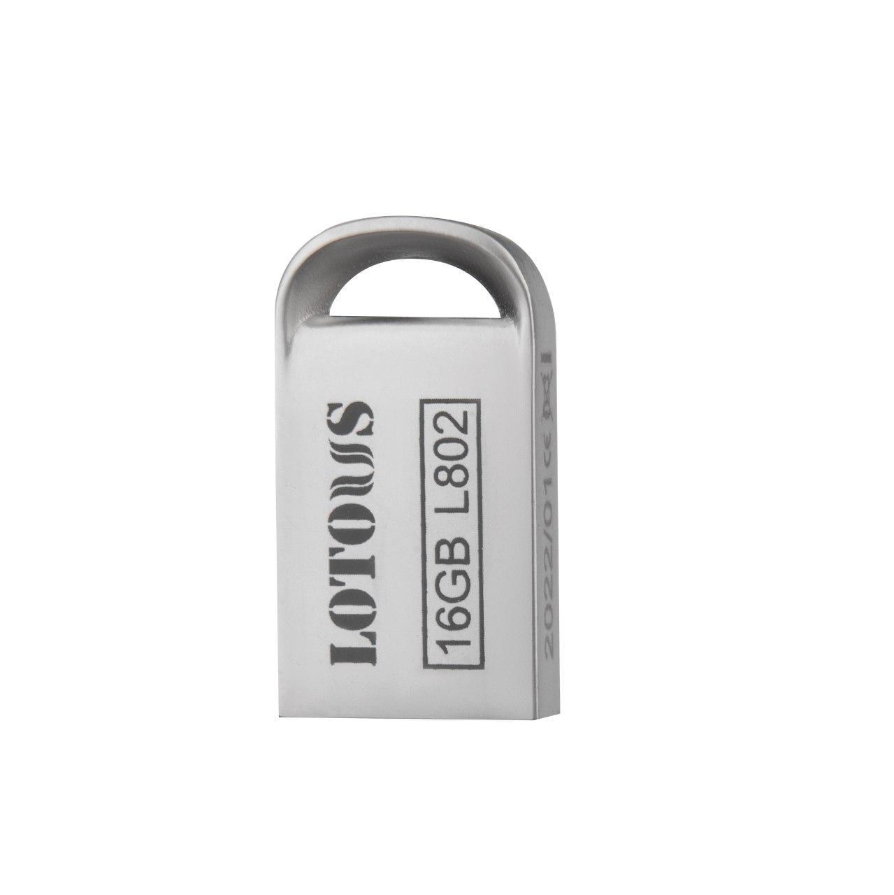 فلش مموری LOTOUS مدل USB2 L802 حافظه 16GB - متین جانبی
