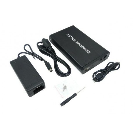 باکس تبدیل SATA به USB 2.0 هارددیسک 3.5 اینچ XP مدل XP-HC196B - متین جانبی