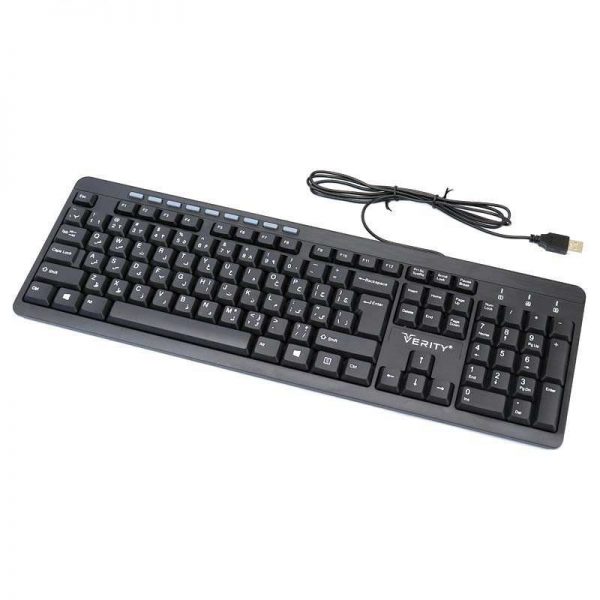 کیبورد Verity مدل V-KB6117-N - متین جانبی