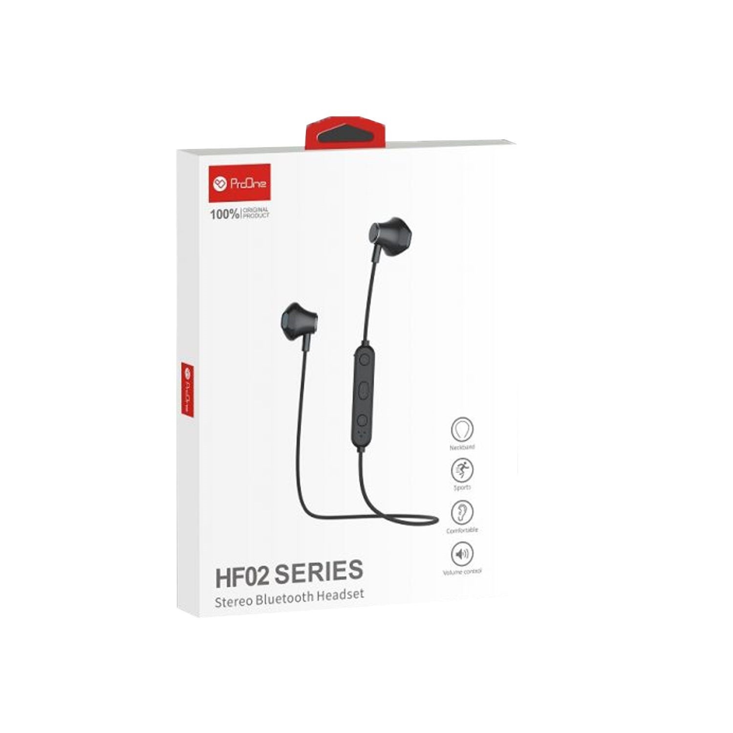 هندزفری بلوتوث دور گردنی ProOne مدل HF02 - متین جانبی