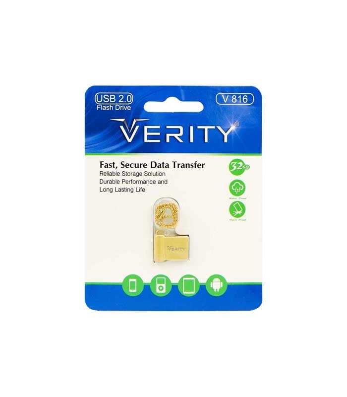 فلش Verity مدل V816 USB 2.0 ظرفیت 32 گیگابایت - متین جانبی