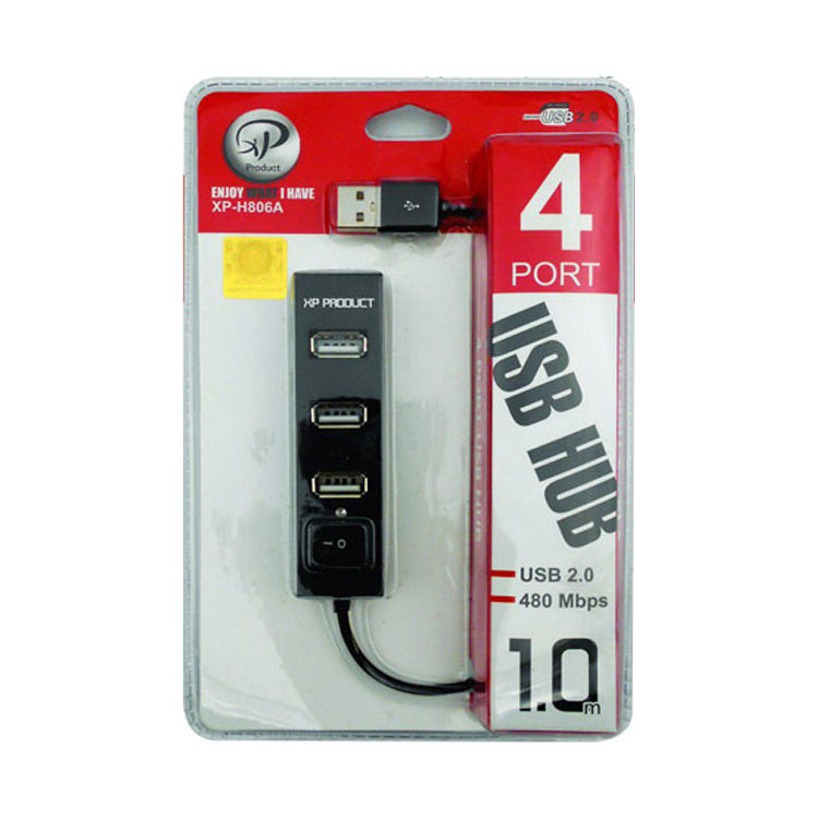 هاب USB XP مدل H806 - متین جانبی