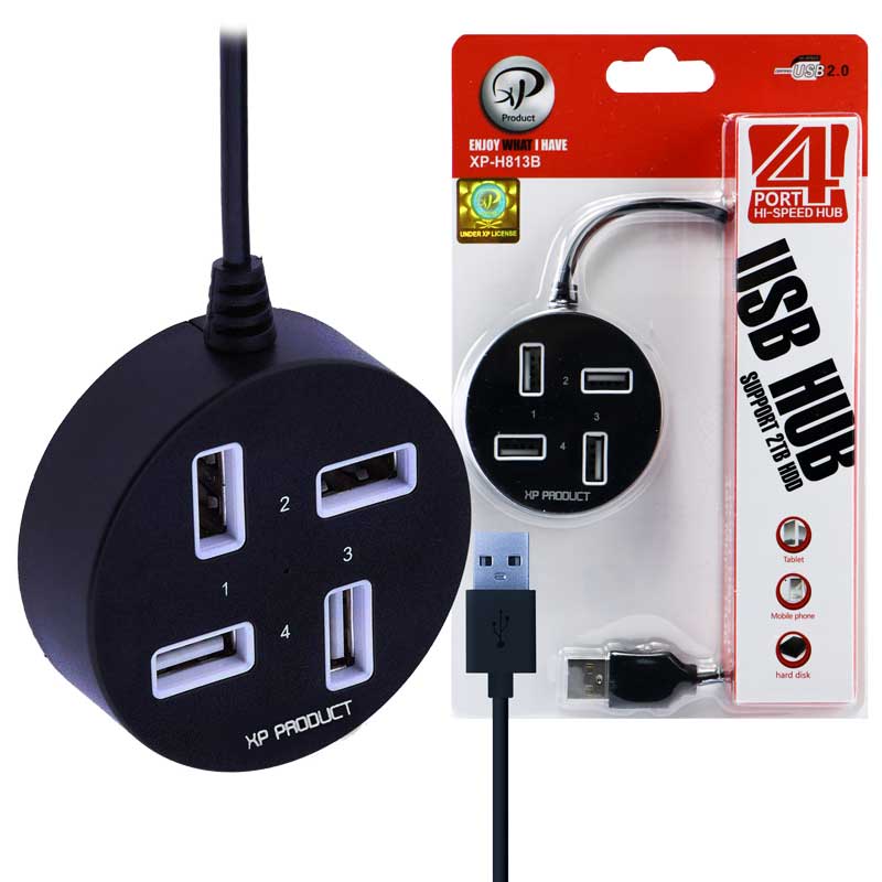 هاب USB XP مدل H813 - متین جانبی