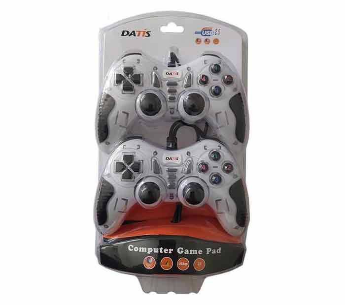 دسته بازی دوبل خفاشی Datis مدل D-GP600D - متین جانبی