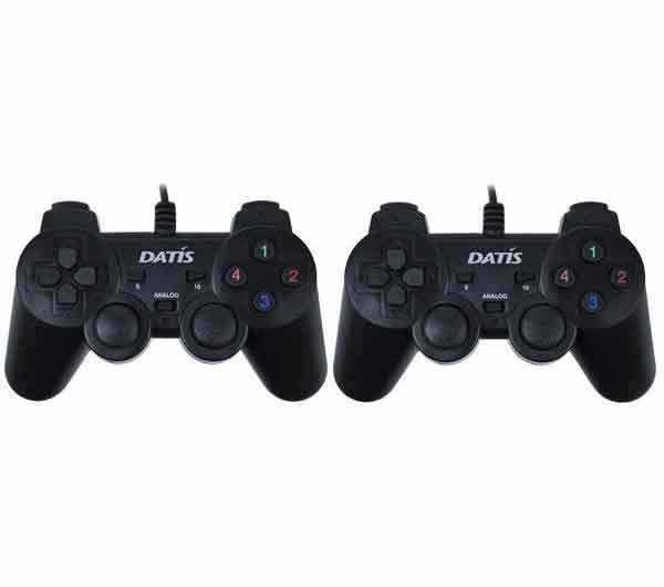 دسته بازی دوبل Datis مدل DTS-208D - متین جانبی