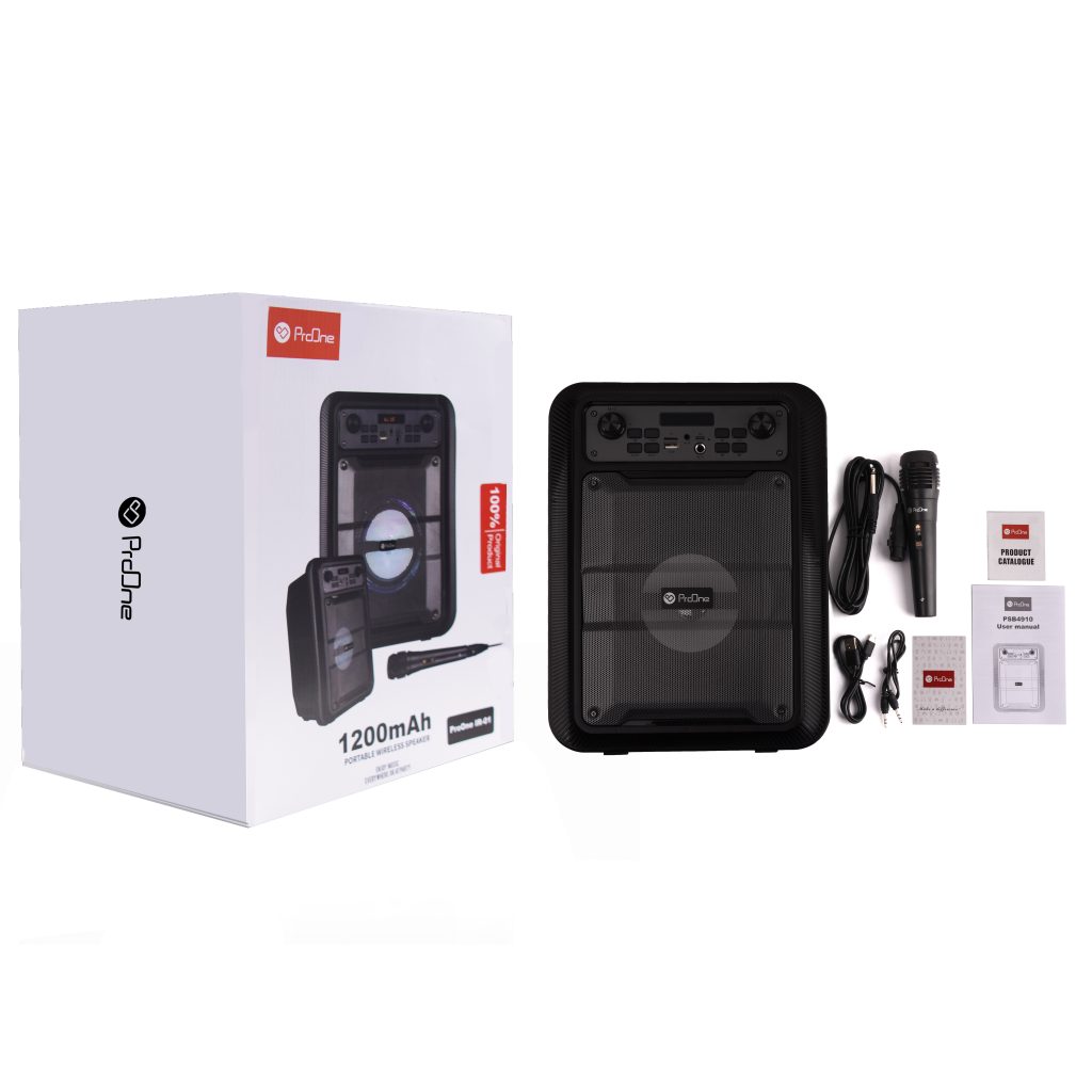 اسپیکر بلوتوثی Proone مدل PSB4910 (IR01) - متین جانبی