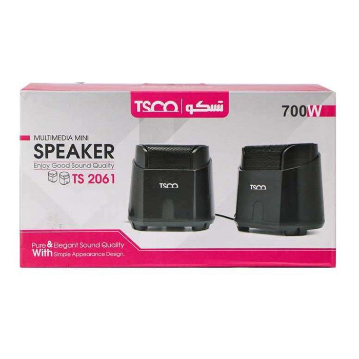 اسپیکر دوتکه لپتاپی تسکو TS 2061 - متین جانبی