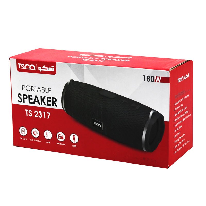اسپیکر بلوتوثی تسکو TS 2317 - متین جانبی
