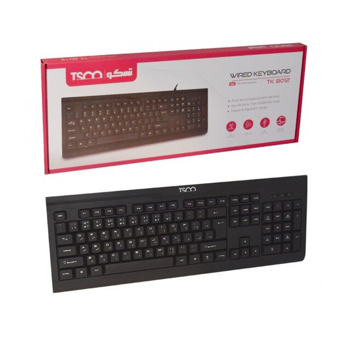 کیبورد تسکو مدل TK 8012 - متین جانبی