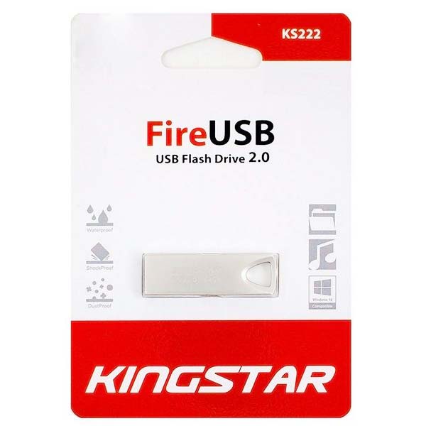 فلش مموری KingStar مدل KS222 USB2.0 FIRE ظرفیت 64 گیگابایت - متین جانبی
