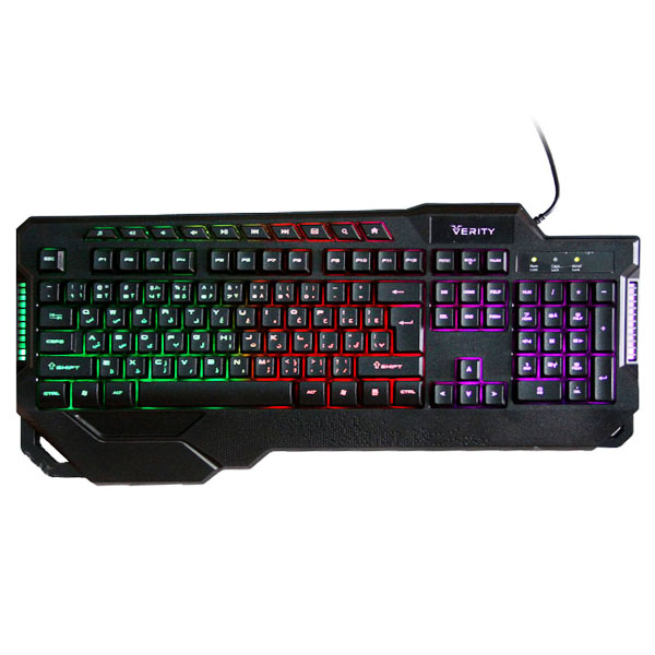 کیبورد و ماوس گیمینگ باسیم وریتی مدل V-KB6121GCW - متین جانبی