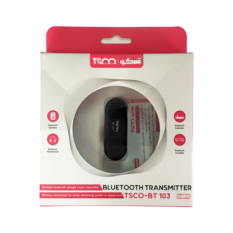 دانگل بلوتوث تسکو مدل BT 103 - متین جانبی