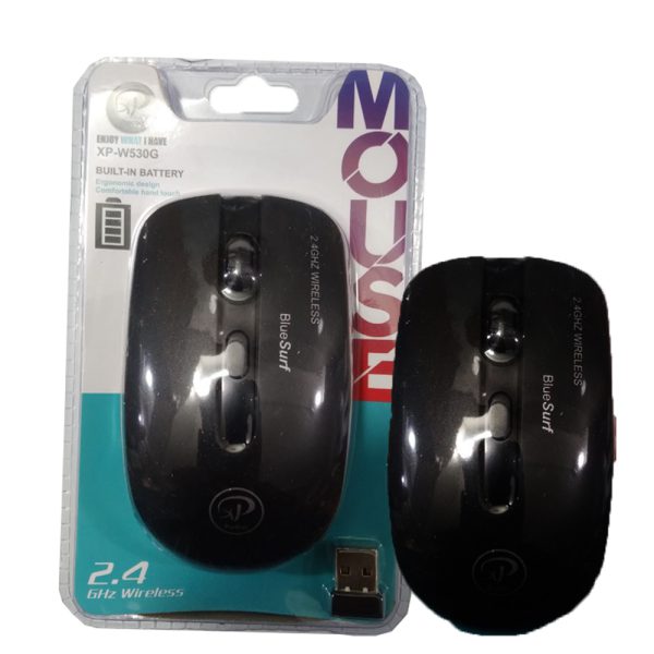 ماوس بی سیم ایکس پی مدل 530 - متین جانبی