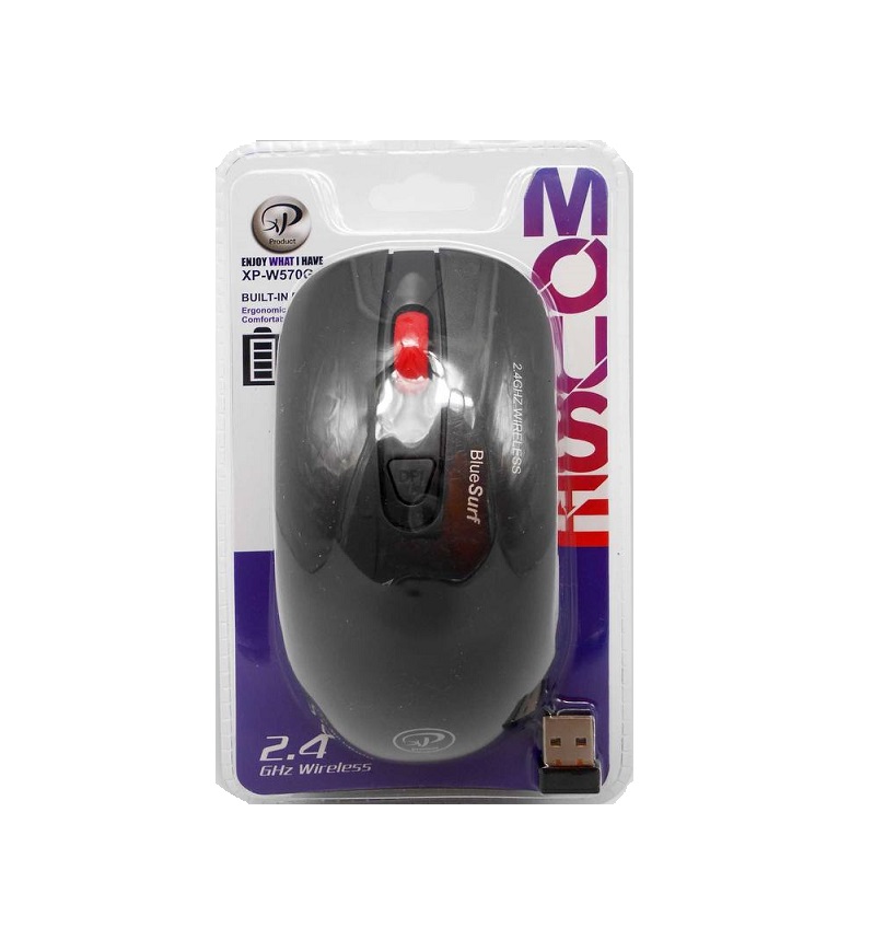 ماوس بی سیم ایکس پی مدل 570 - متین جانبی