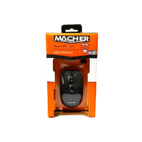 ماوس بیسیم مچر مدل MR-169 - متین جانبی