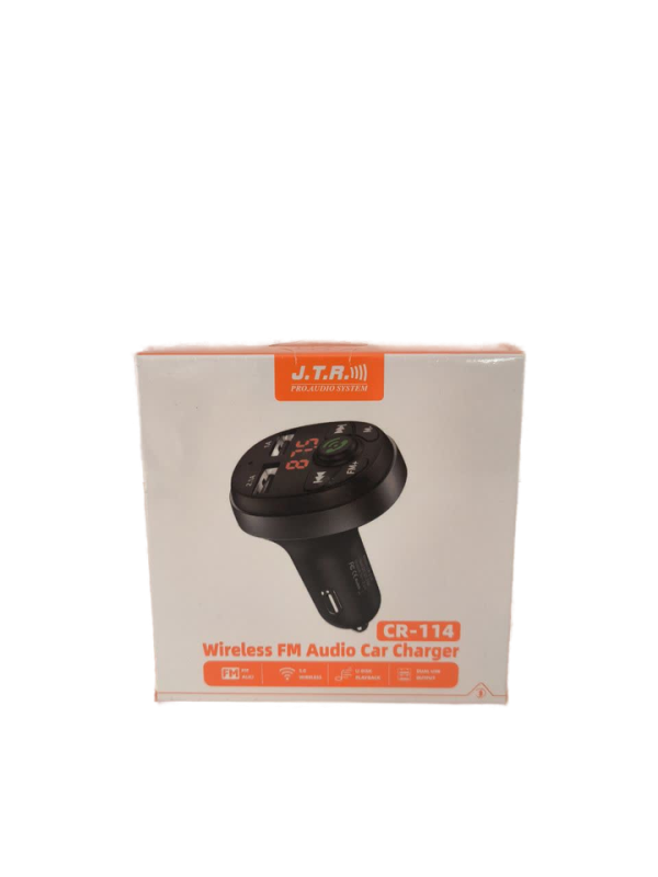 شارژر فندکی بلوتوثی JTR مدل CR-114 - متین جانبی