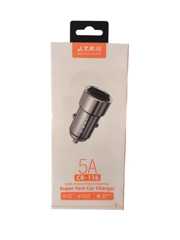 شارژر فندکی CR-116 JTR - متین جانبی