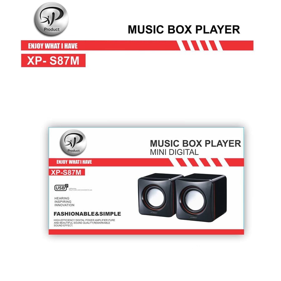 اسپیکر دو تکه XP-S87 - متین جانبی