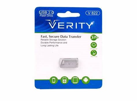 فلش مموری وریتی مدل V822 ظرفیت ۳۲ گیگابایت - متین جانبی