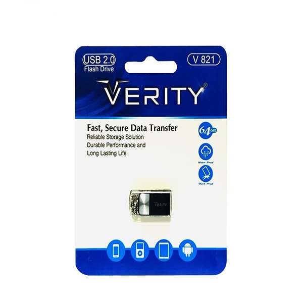 فلش مموری وریتی مدل V821 ظرفیت 64 گیگابایت - متین جانبی